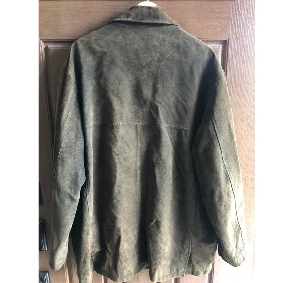 Britches | Jackets & Coats | Genuine Army Green Leather Jacket | Poshmark